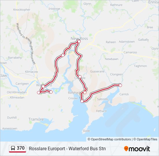370 Route: Schedules, Stops & Maps - Wellingtonbridge (Updated)