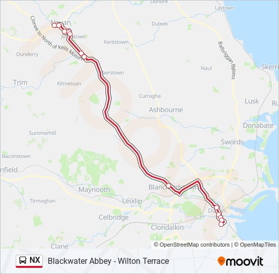 nx Route: Schedules, Stops & Maps - Nx Navan (Updated)
