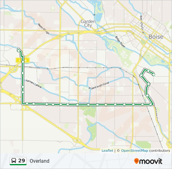 29 Route: Schedules, Stops & Maps - Boise State Transit Center Nec‎→ ...