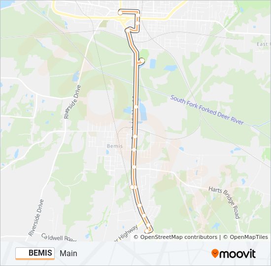 Ruta bemis: horarios, paradas y mapas - Main (Actualizado)