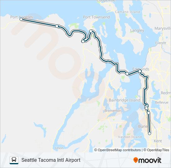 Ruta greyhound us0510s: horarios, paradas y mapas - Seattle Tacoma Intl ...