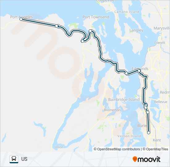 Ruta greyhound us0510s: horarios, paradas y mapas - Seattle Tacoma Intl ...