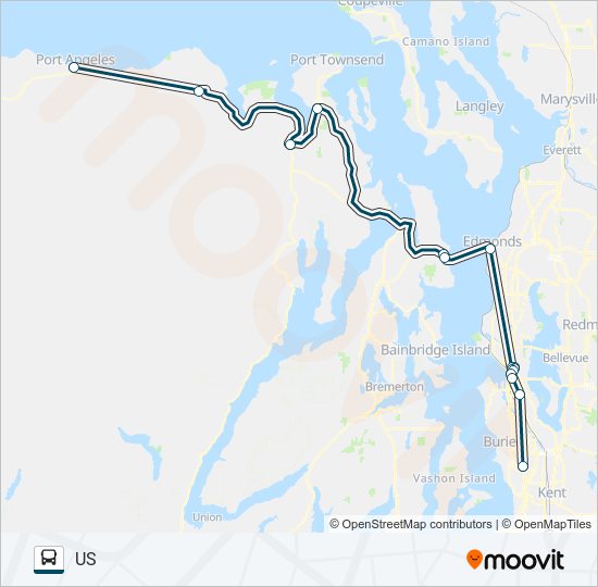 Ruta greyhound us0510s: horarios, paradas y mapas - Port Angeles ...