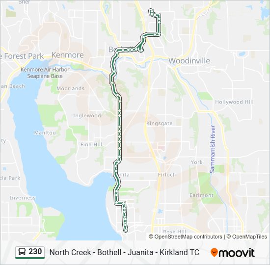 230 Route: Schedules, Stops & Maps - Bothell (Updated)