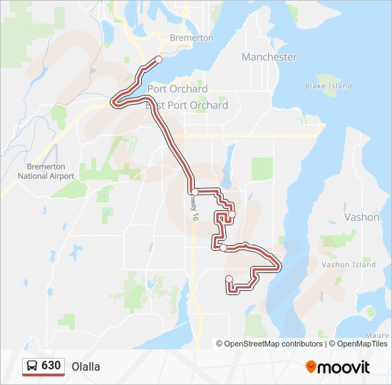 Ruta 630: horarios, paradas y mapas - Olalla (Actualizado)