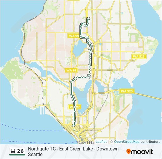 255 Bus To Seattle Map - Map