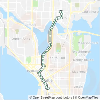70 Route: Schedules, Stops & Maps - Downtown Seattle Fairview (Updated)