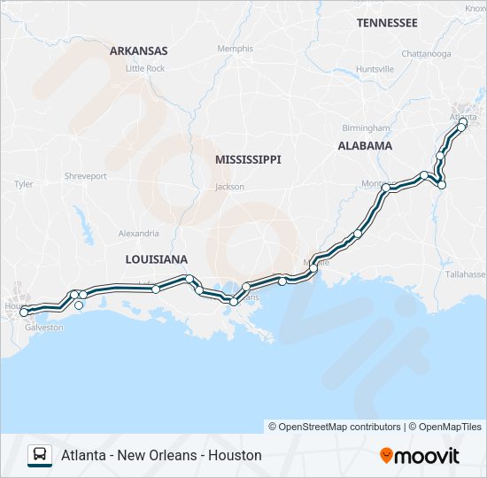 greyhound us0602 Route: Schedules, Stops & Maps - Atlanta Bus Station ...