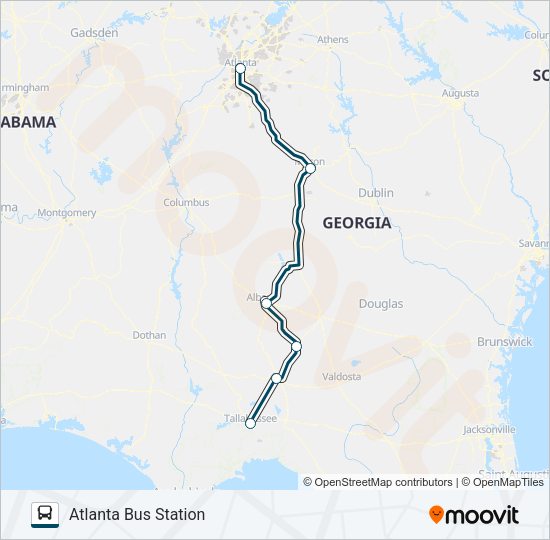 greyhound us0636 Route: Schedules, Stops & Maps - Tallahassee (Ck ...