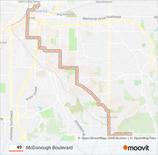 Ruta 49: horarios, paradas y mapas - Metro Transitional Via Boulevard ...