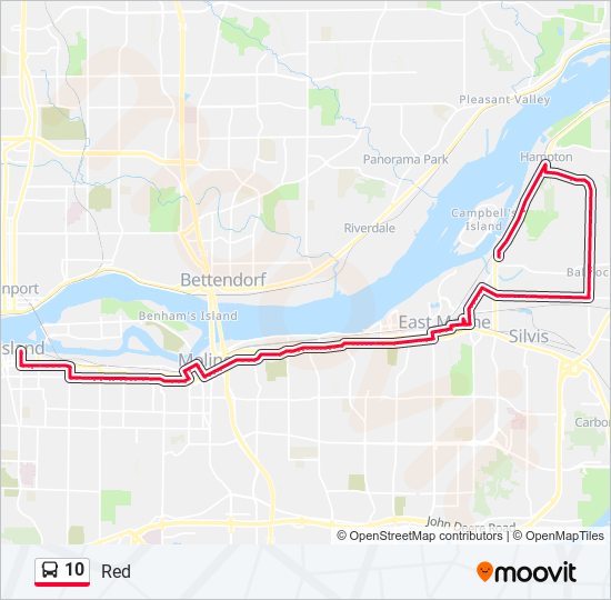 10 Route: Schedules, Stops & Maps - Hampton (Updated)