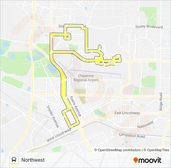 NORTHWEST Route: Schedules, Stops & Maps - Northwest (Updated)