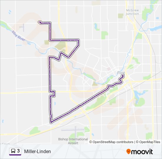 3 Route: Schedules, Stops & Maps - Bay #8 Ml Transfer Center (Updated)