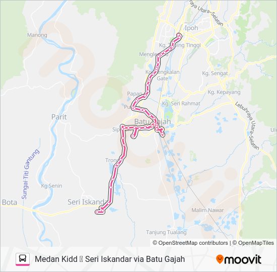 A36 Route: Schedules, Stops & Maps - Medan Kidd (Updated)