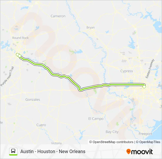 FLIXBUS 2211 Route: Schedules, Stops & Maps - Downtown Austin (9th St ...