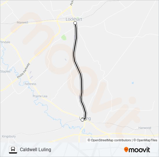 lockhart luling Route: Schedules, Stops & Maps - Caldwell Luling (Updated)