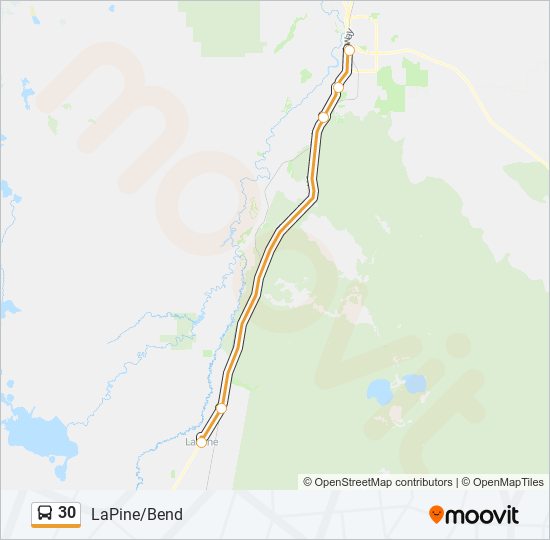 30 Route: Schedules, Stops & Maps - Bend (Updated)