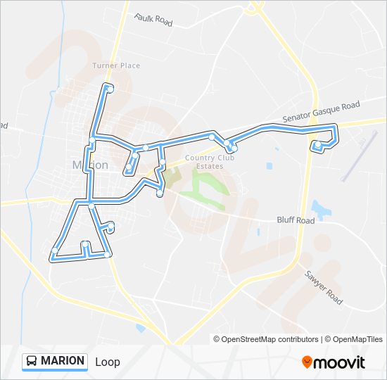 MARION Route: Schedules, Stops & Maps - Loop (Updated)