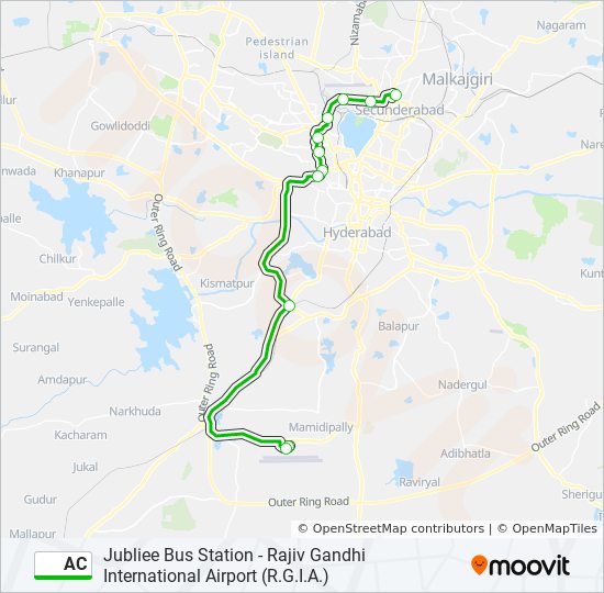 ac Route: Schedules, Stops & Maps - Jubliee Bus Station (Updated)