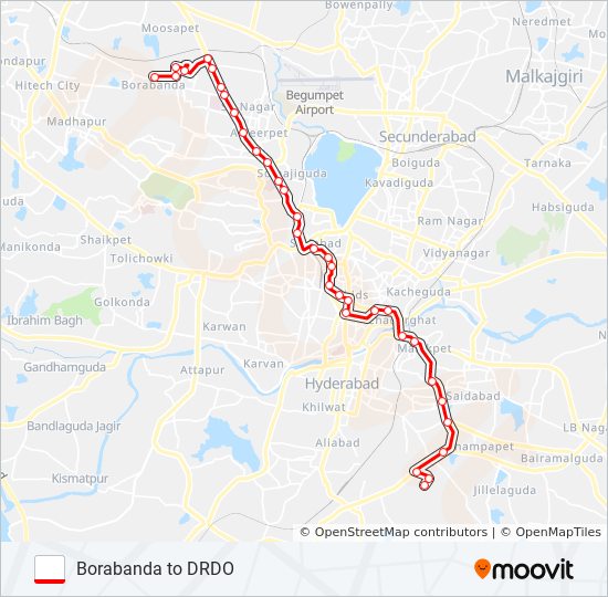 1029f Route: Schedules, Stops & Maps - Borabanda Bus Stop (Updated)