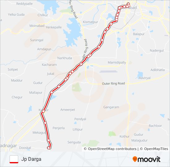 532 Route: Schedules, Stops & Maps - Jp Darga (Updated)