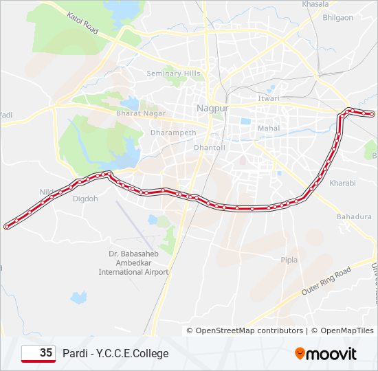 35 Route: Schedules, Stops & Maps - Pardi (Updated)