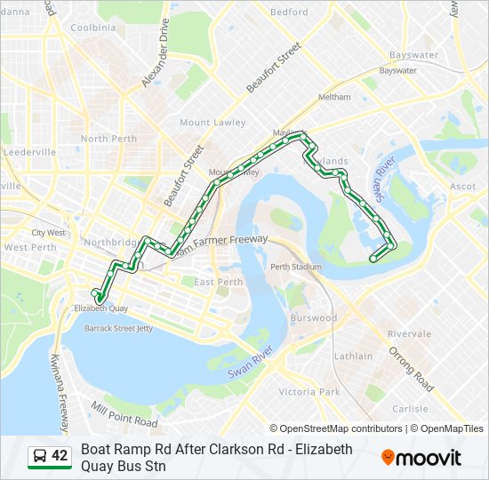 42 Route: Schedules, Stops & Maps - Maylands (Updated)