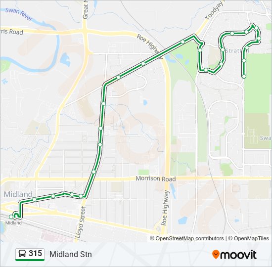315 Route: Schedules, Stops & Maps - Stratton (Updated)