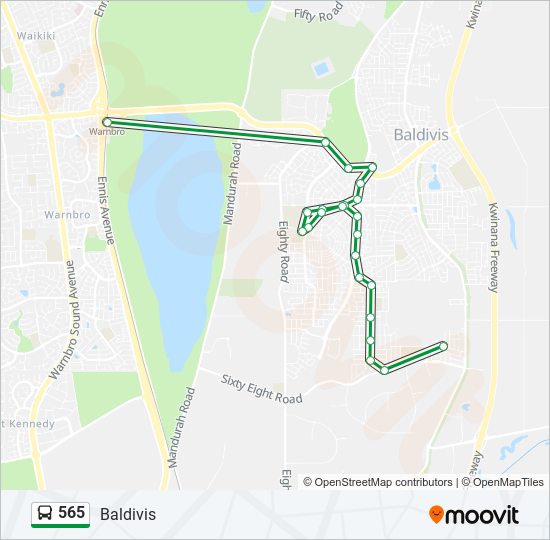 565 Route: Schedules, Stops & Maps - Baldivis (Updated)
