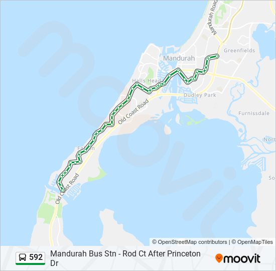 592 Route: Schedules, Stops & Maps - Wannanup (Updated)