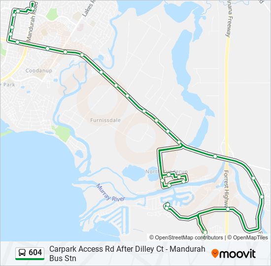 604 Route Schedules Stops Maps South Yunderup Updated 604 Route Schedules Stops Maps South Yunderup Updated