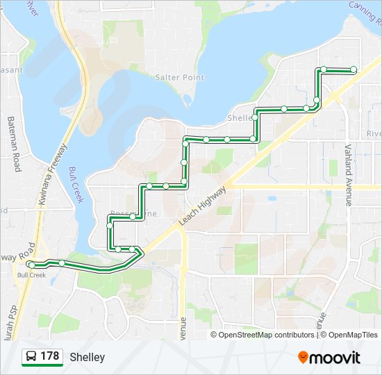178 Route: Schedules, Stops & Maps - Shelley (Updated)