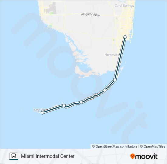 Ruta greyhound us0720s: horarios, paradas y mapas - Miami Intermodal ...