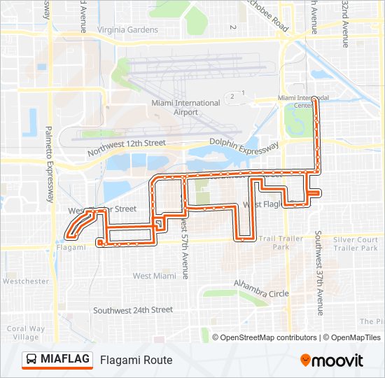 miaflag Route: Schedules, Stops & Maps - Flagami Route (Updated)