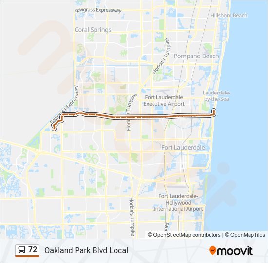 Ruta 72: horarios, paradas y mapas - Galt Mile (Actualizado)
