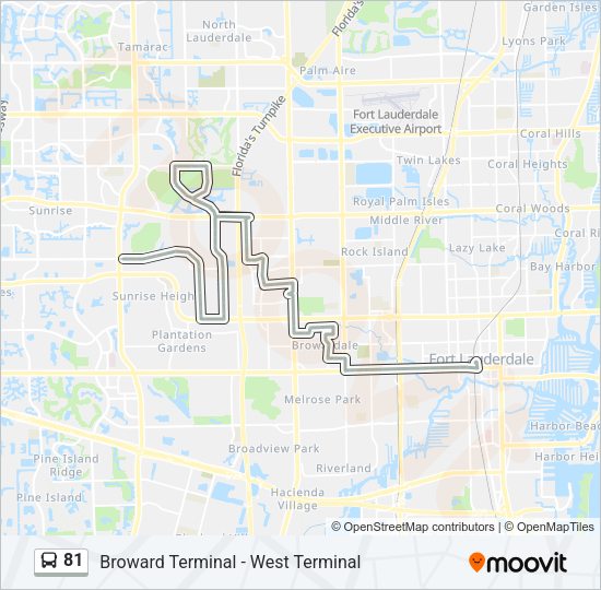 Ruta 81: horarios, paradas y mapas - Sunset Strip - University Via ...