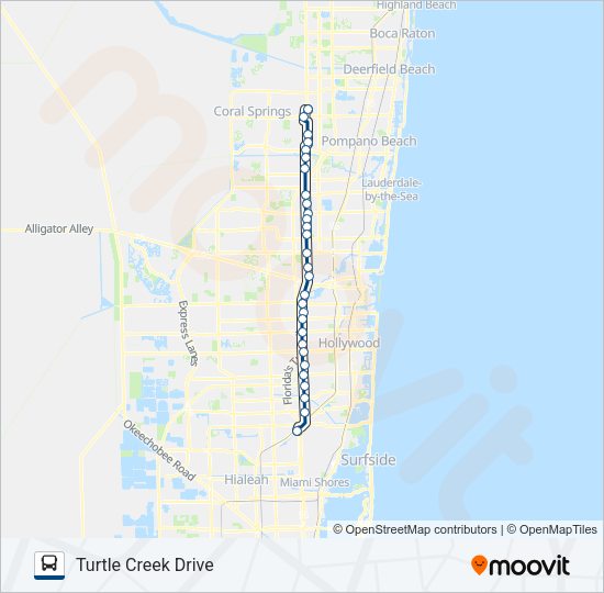 Ruta 441 breeze: horarios, paradas y mapas - Turtle Creek Drive ...