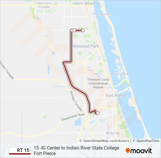 rt 15 Route: Schedules, Stops & Maps - Ig Center (Updated)