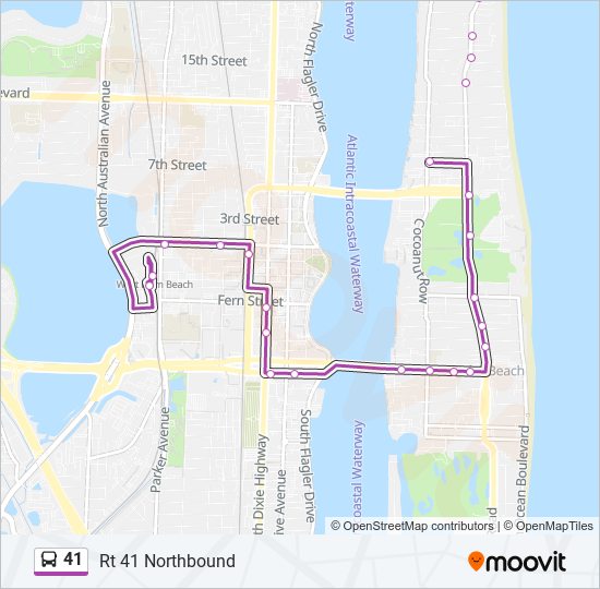 41 Route: Schedules, Stops & Maps - Rt 41 Northbound (Updated)