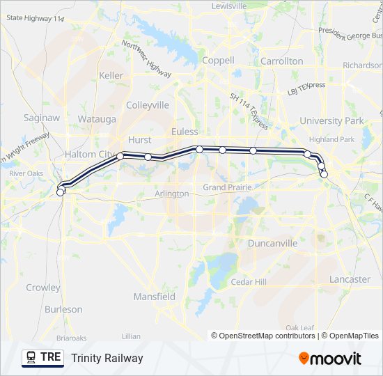 tre Route: Schedules, Stops & Maps - Westbound (Updated)