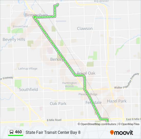 Ruta 460: horarios, paradas y mapas - State Fair Transit Center Bay 8 ...