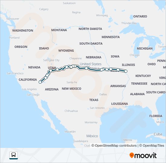 Ruta greyhound us1200: horarios, paradas y mapas - (Actualizado)