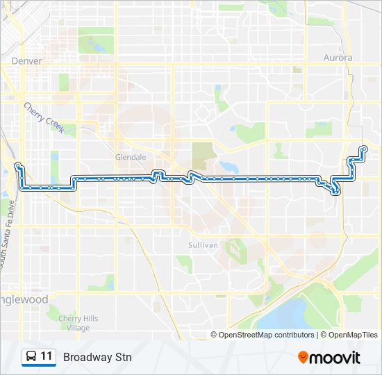 11 Route: Schedules, Stops & Maps - Broadway Stn (Updated)