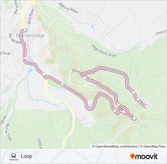 boreas pass loop Route: Schedules, Stops & Maps - Loop (Updated)