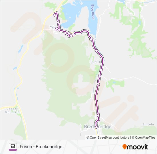 FRISCO BRECKENRIDGE Route: Schedules, Stops & Maps - Breckenridge (Updated)