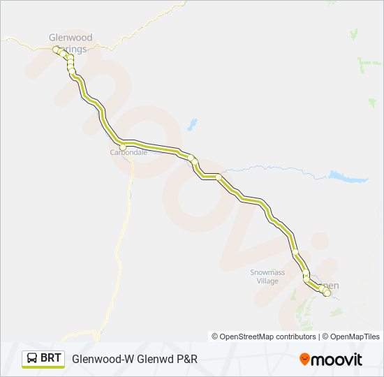 brt Route: Schedules, Stops & Maps - Glenwood-W Glenwd P&R (Updated)