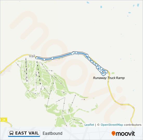 EAST VAIL Route: Schedules, Stops & Maps - Eastbound