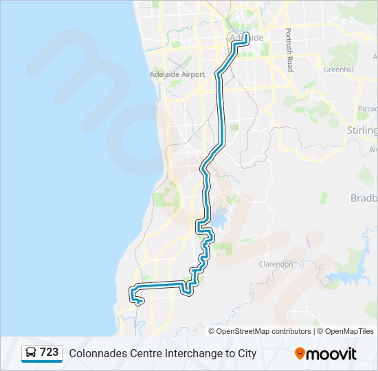 723 Route: Schedules, Stops & Maps - City (Updated)