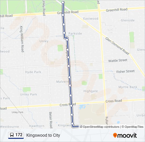 172 Route: Schedules, Stops & Maps - City (Updated)