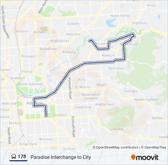 178 Route: Schedules, Stops & Maps - Paradise (Updated)